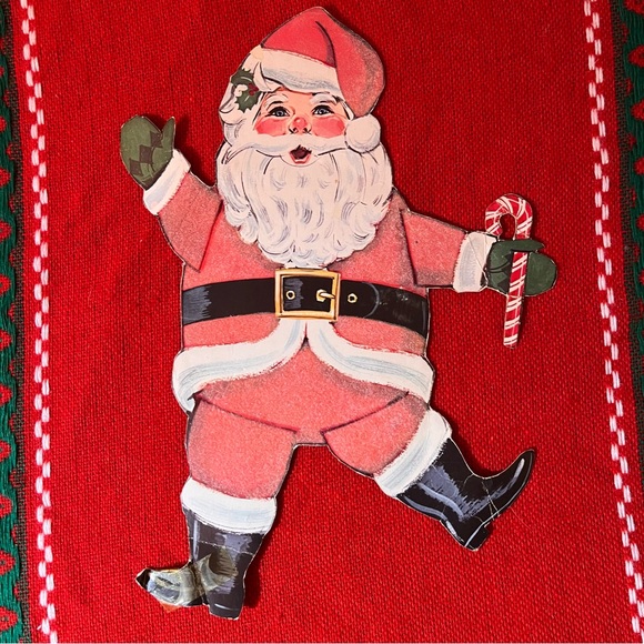 Holiday | Vintage Waving Santa Pinup 9 Tall | Poshmark
